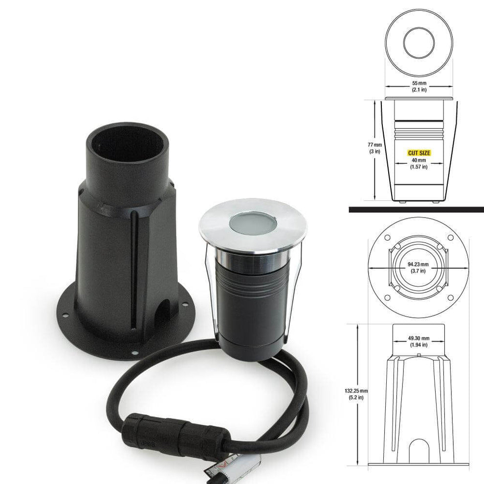 B2WDR0157A Outdoor LED Inground Light - 3000K Warm White – GekPower