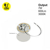 2 inch Round Disc ZEGA LED Module 120V 7W 3000K – GekPower