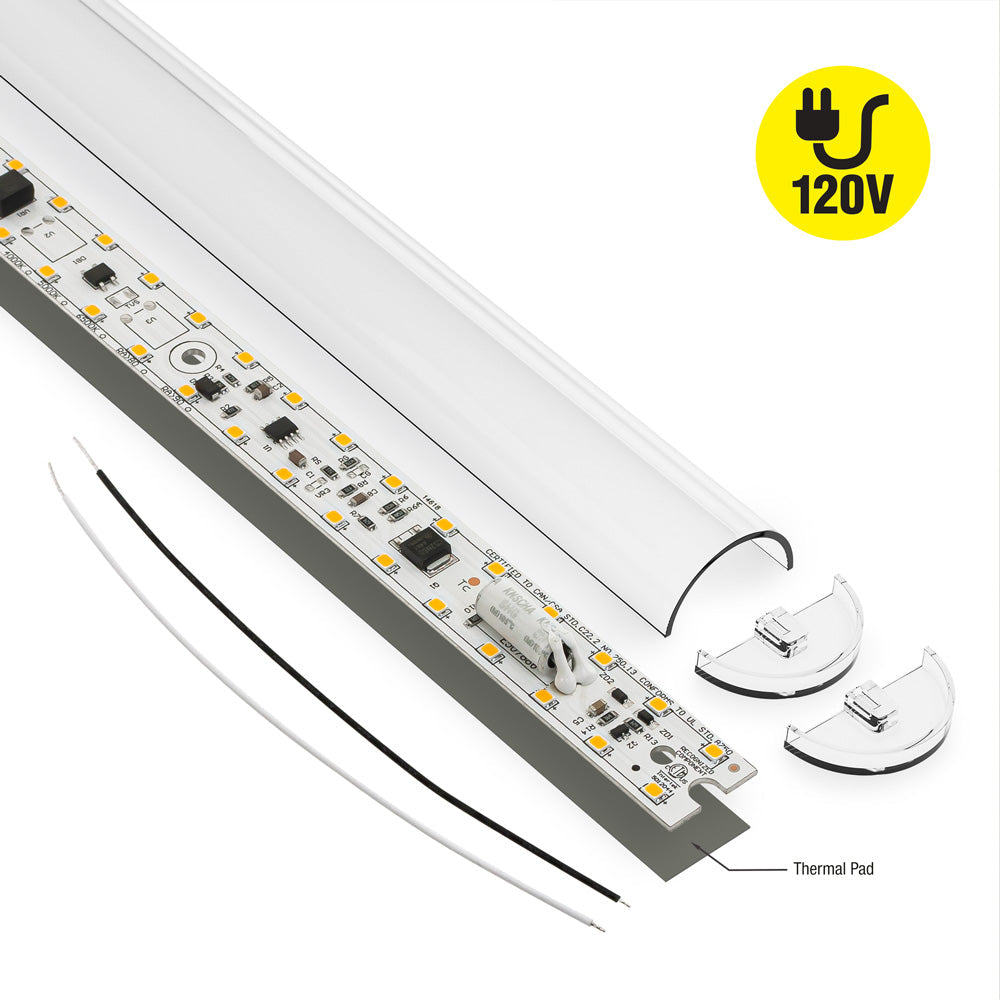 11 inch Linear LED Module TL28020, 120V 20W 3000K(Warm White)