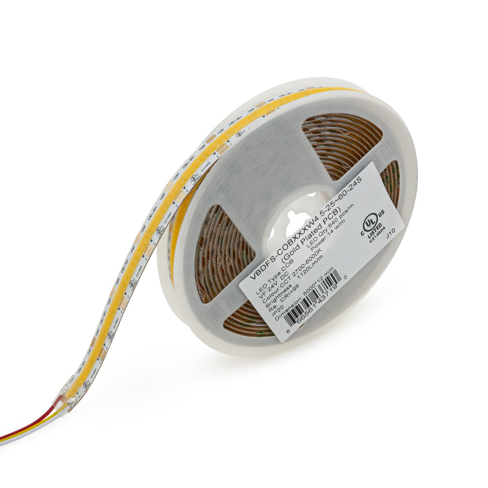 5M Adjustable Color Temperature LED Strip Light COB – GekPower