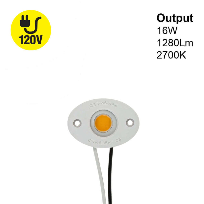 COB Paragon LED Module Light 120V 16W 1280Lm 2700K – GekPower
