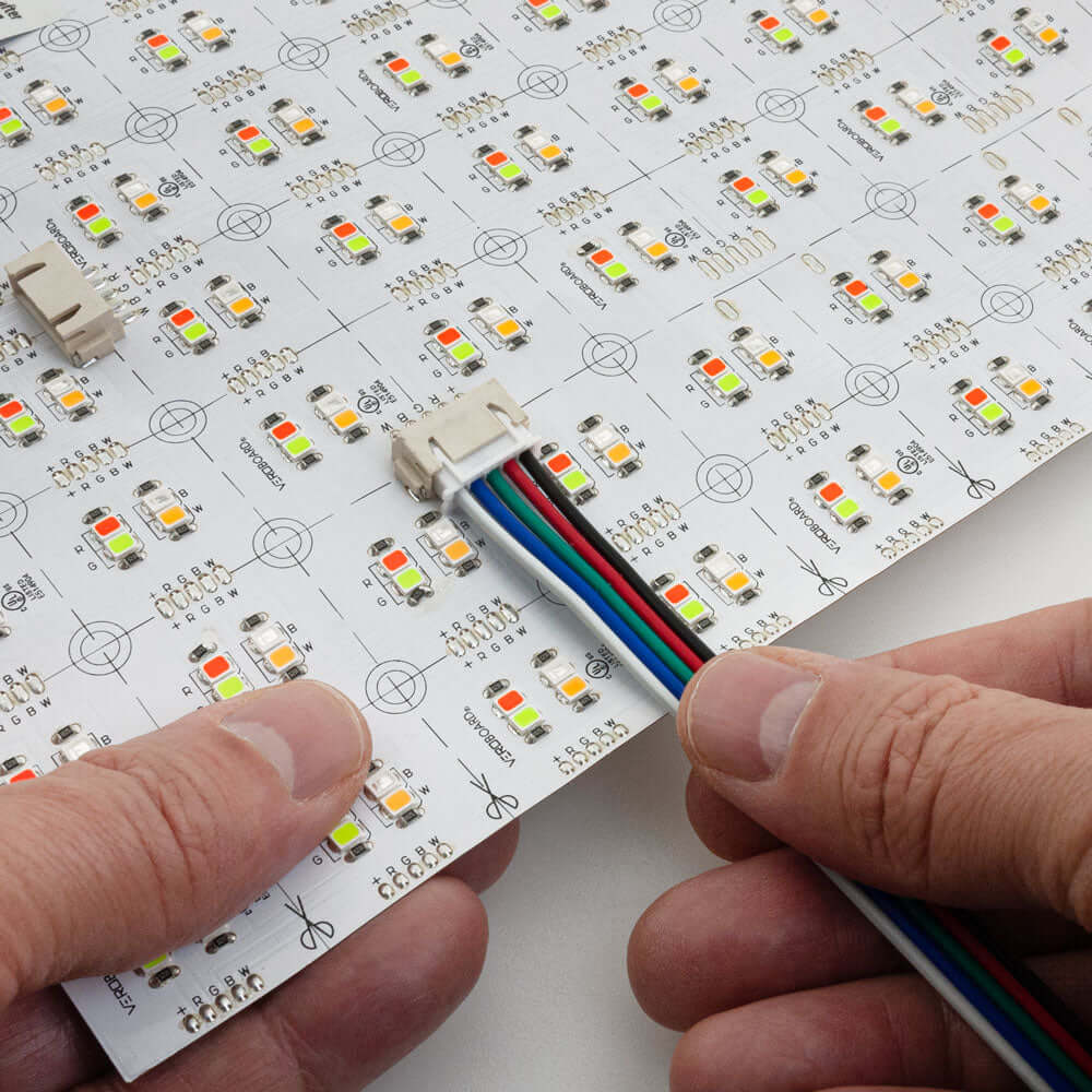 Flexible RGBW LED Backlight Sheet for behind Stone and Glass – GekPower